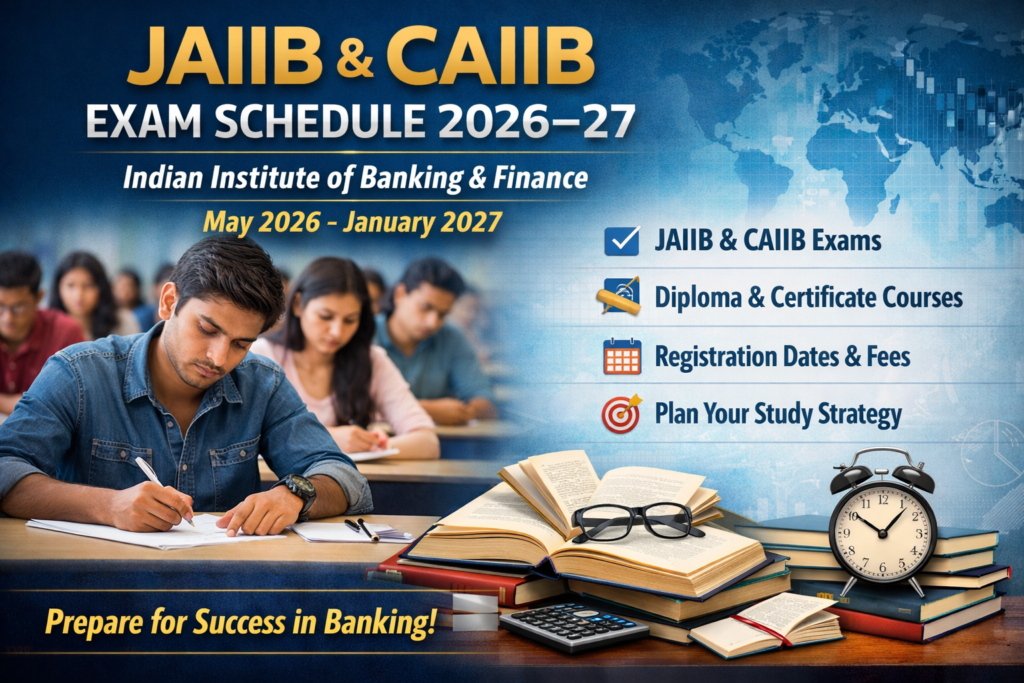 IIBF Exam Schedule 2026–27 Released: Check Full Dates