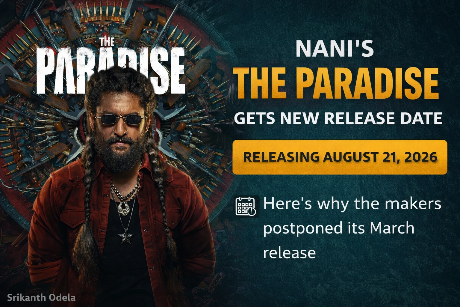 Nani’s The Paradise Locks New Release Date – Here’s When It Hits Theatres