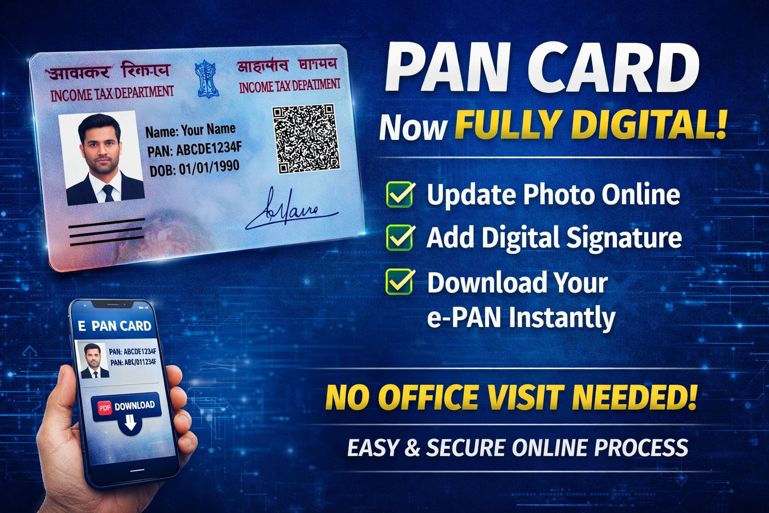 Is Your PAN Photo Outdated? Update It Online Before It Causes Problems