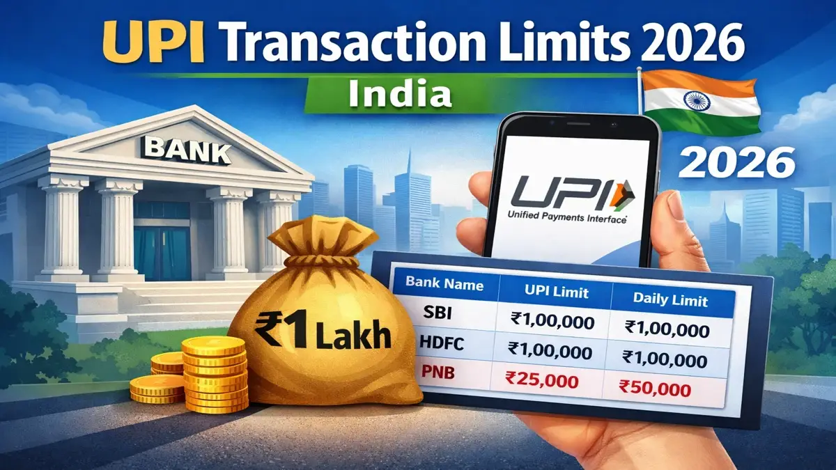 UPI Transaction Limit February 2026